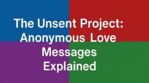 The Unsent Project: Anonymous Love Messages Explained